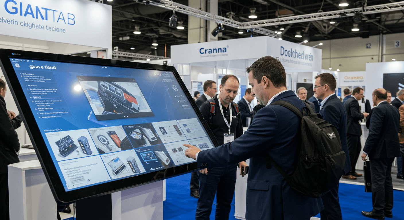 Giant iTab: The Ultimate Interactive Touchscreen for Events | Blog